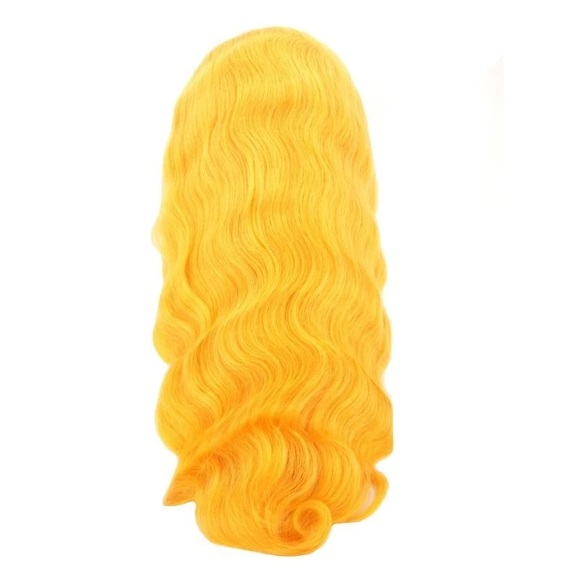 Accessories | New Yellow Flame Body Wave Front Lace Wig 2 | Poshmark